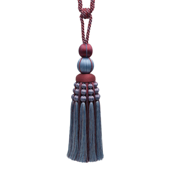 ROMAUNT TASSEL TIEBACK - PROSERPINE BURGUNDY - Samuel and Sons